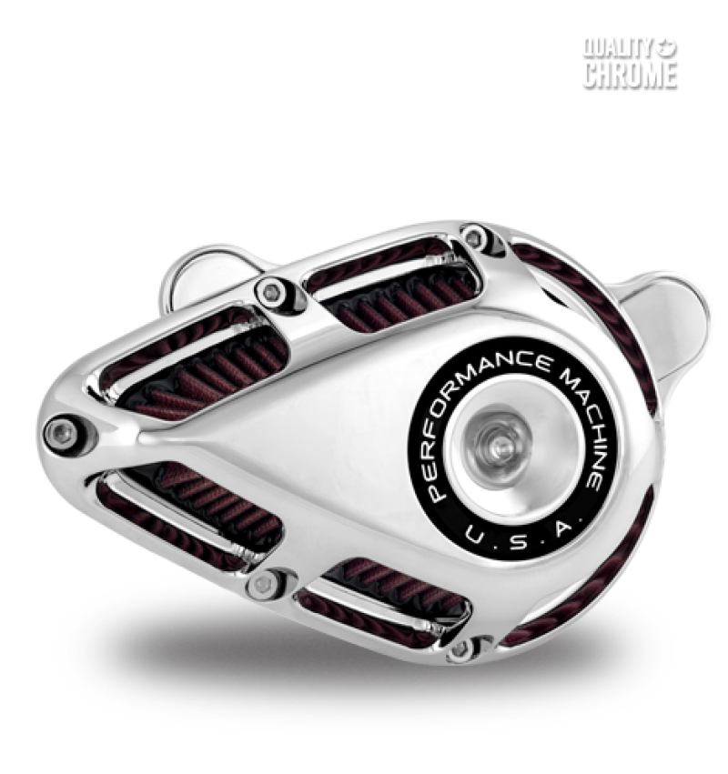 Performance Machine Jet Air Cleaner - Chrome – Red River Cycle Works